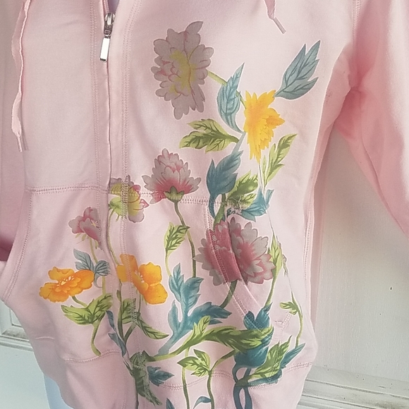Soho Lady | Tops | Soho Lady Pink Lightweight Sweatshirt | Poshmark